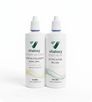 Botella negra HDPE vacía 1 litro | Vitaloxy